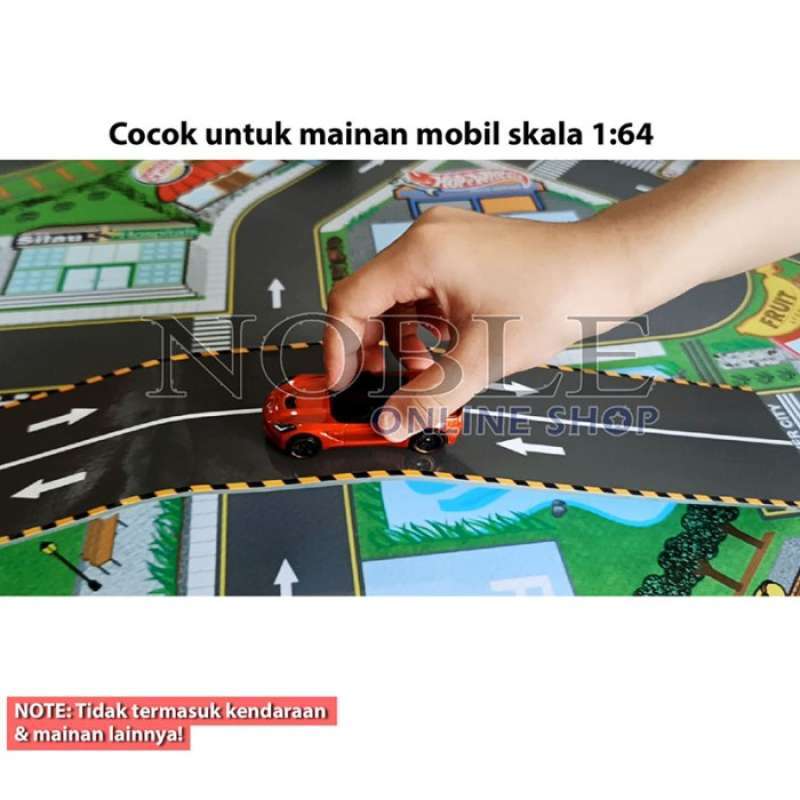 Promo Playmat City Road Map Mobil Tomica Hot Wheels Mainan Denah Peta ...