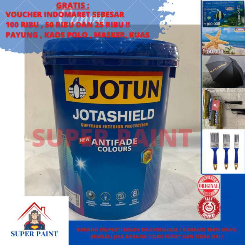 Promo Cat Tembok Eksterior Jotun Jotashield Antifade Warna Chi / Putih 20l Diskon 50% Di Seller ...