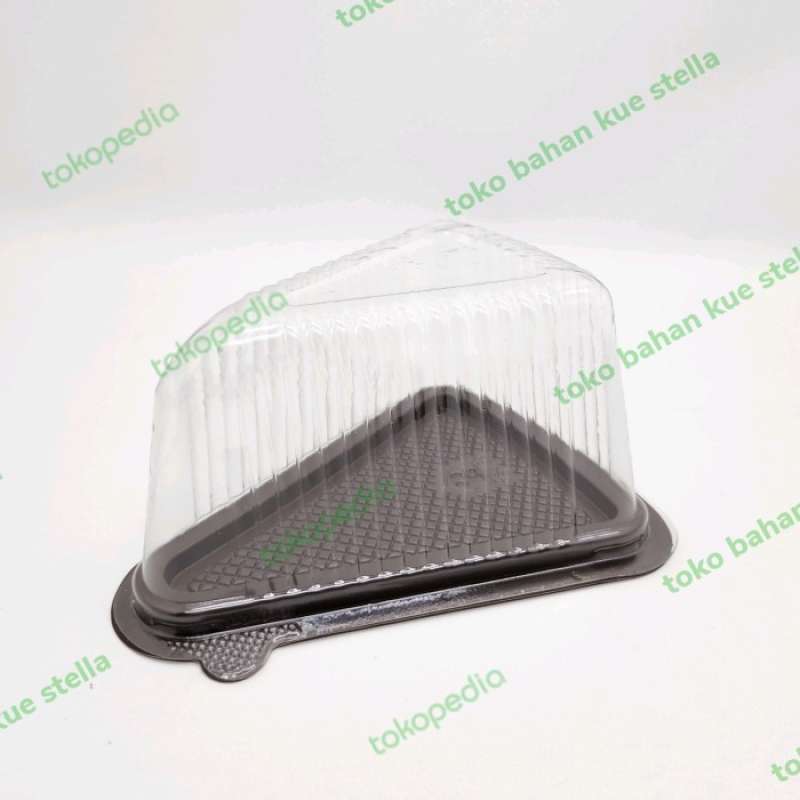 Jual Box Mika Segitiga Mini Slice Cake (50 Pcs) Di Seller Shin Store ...