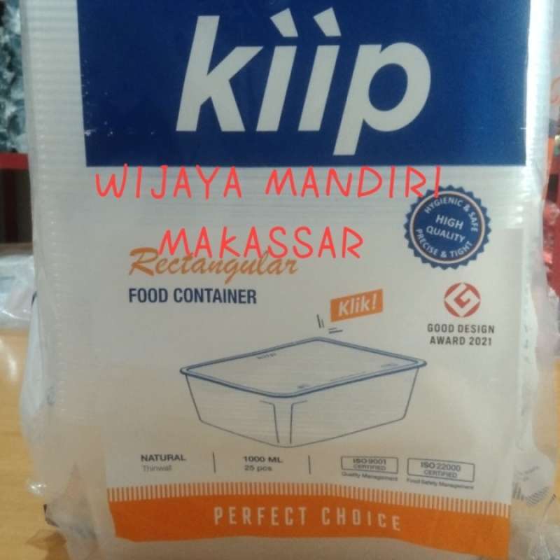 Jual Thinwall Kiip Rectangular 1000 Ml Di Seller Shin Store ... Jual Thinwall Kiip Rectangular 1000 Ml Di Seller Shin Store ...