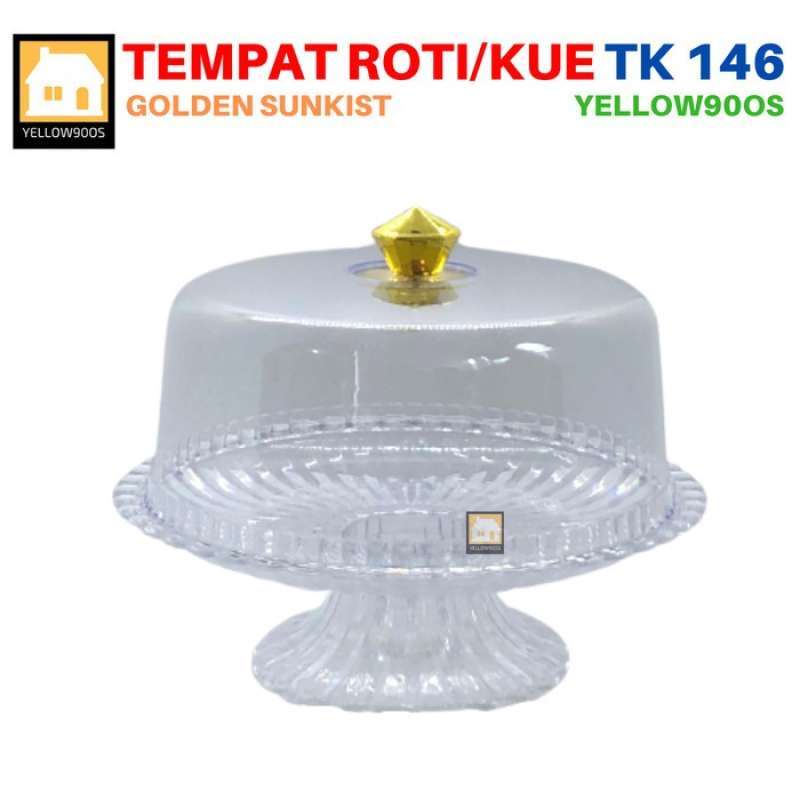 Jual Tempat Kue Roti Cake Tray Bening Tk 146 Golden Sunkist - Model ...