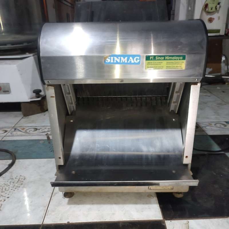Jual Mesin Potong Roti Tawar Ukuran 2 Cm Merk Sinmag Taiwan Mantap ...