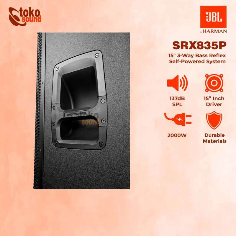 Jual Jbl Srx835p Srx 835p - 15 Inch 3 Way Powered Speaker Di Seller ...