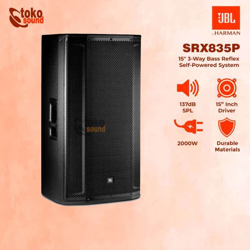 Jual Jbl Srx835p Srx 835p - 15 Inch 3 Way Powered Speaker Di Seller ...