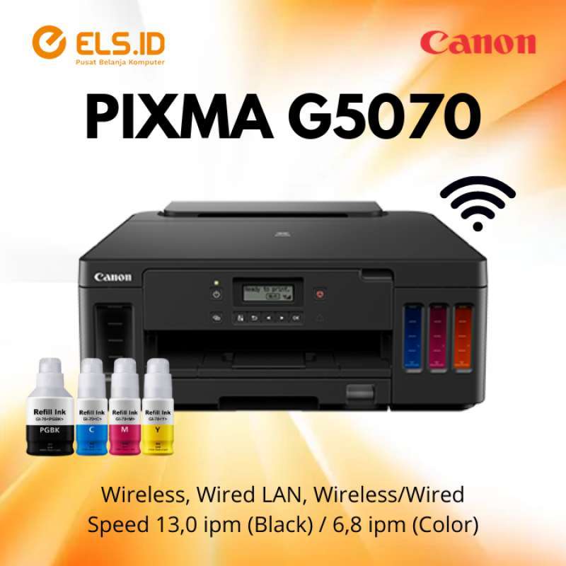 Promo Printer Canon Pixma G5070 Print Wireless Diskon 3% Di Seller Els ...
