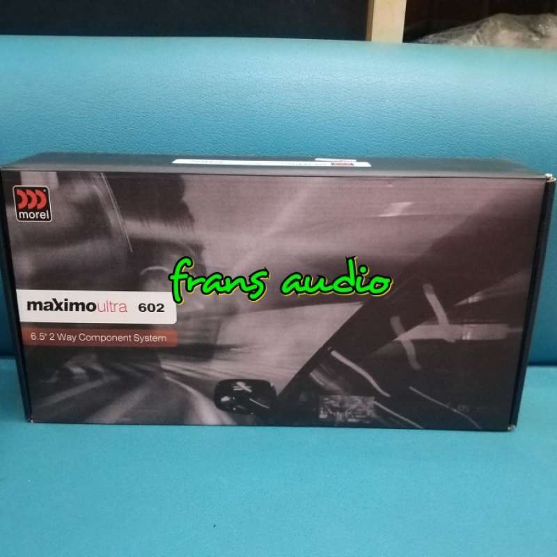 Promo Speaker Morel Maximo Ultra 602 2way Component Set Split Morel ...