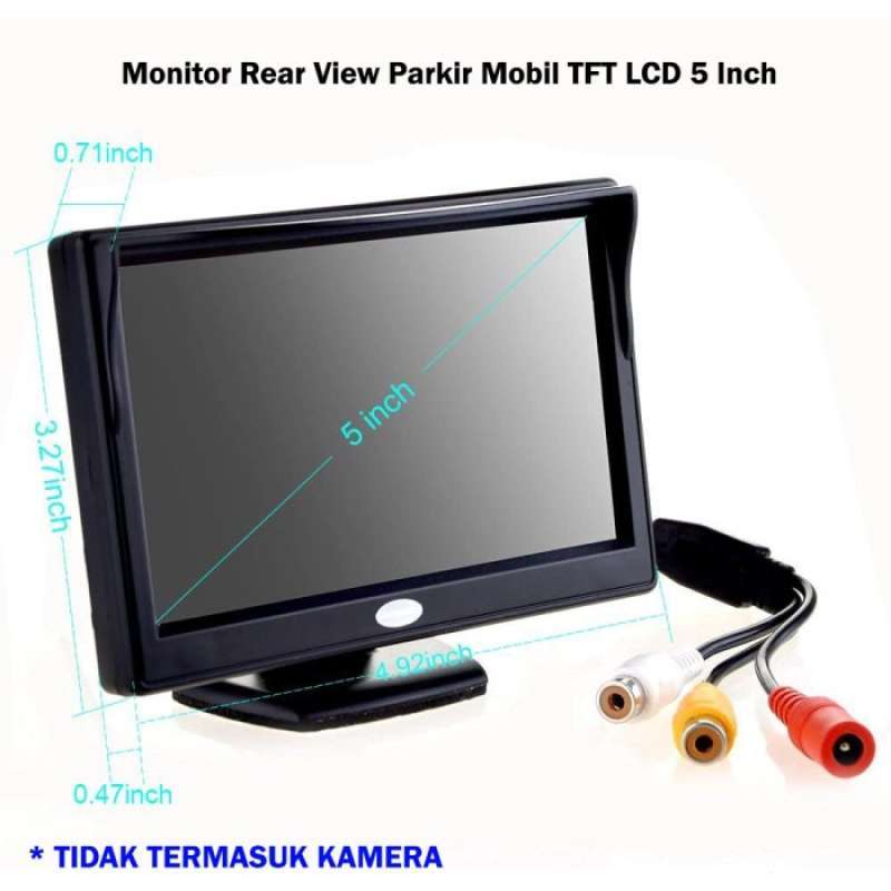 Jual Monitor Tft Lcd 5 Inch Untuk Rear View Parkir Mobil Di Seller ...
