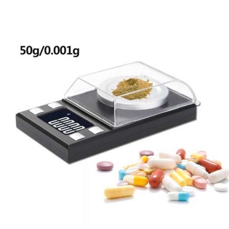 Jual Timbangan Digital 0.001 Gram Max 50g Emas Berlian Obat Akurasi 0.001g Di Seller Shin Store ...