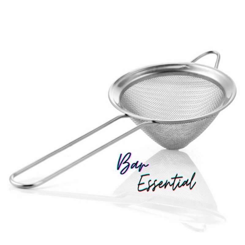 Jual Classic Conical Fine Strainer Silver / Cocktail Strainer Silver Di ...