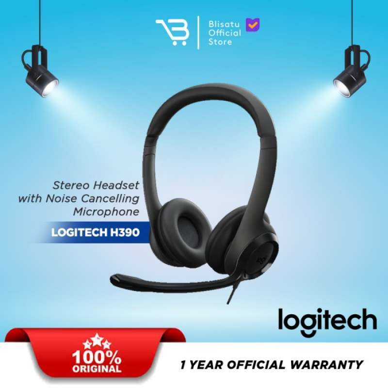 Promo Logitech Usb Headset H390 Diskon 23% Di Seller Indah Purnama Tech - Tegal Alur, Kota ...