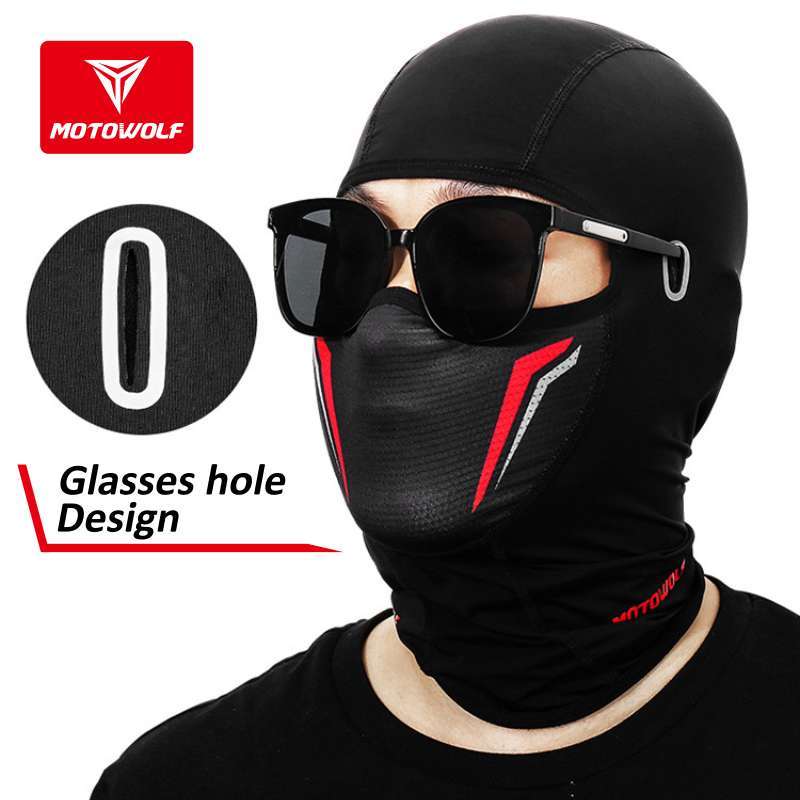 Promo Balaclava Helm Motowolf Masker Balaclava Premium Ice Silk Coolmax ...