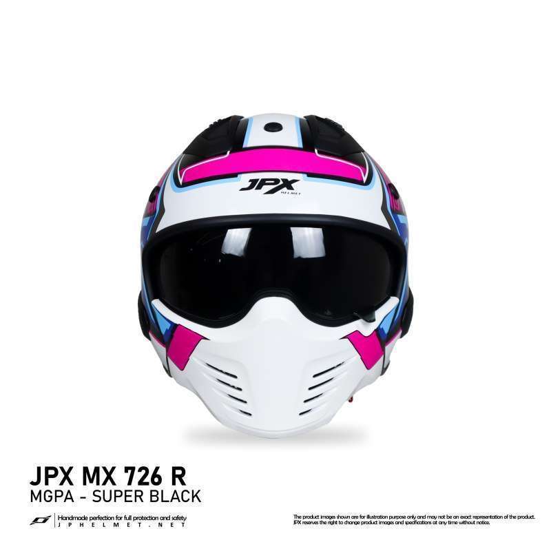 Jual Helm Jpx Full Face Mx-726r Mgpa - Xxl Di Seller Motohelmet - Dadap ...