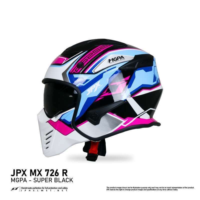Jual Helm Jpx Full Face Mx-726r Mgpa - Xxl Di Seller Motohelmet - Dadap ...