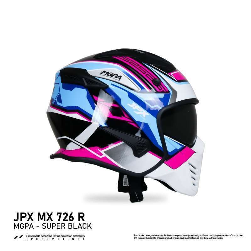 Jual Helm Jpx Full Face Mx-726r Mgpa - Xxl Di Seller Motohelmet - Dadap ...