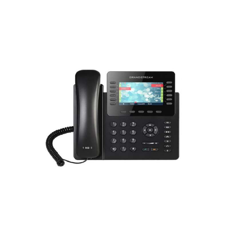 Promo Grandstream Gxp2170 Hd Ip Phone 12 Lines 6sip Accounts Poe Gige ...
