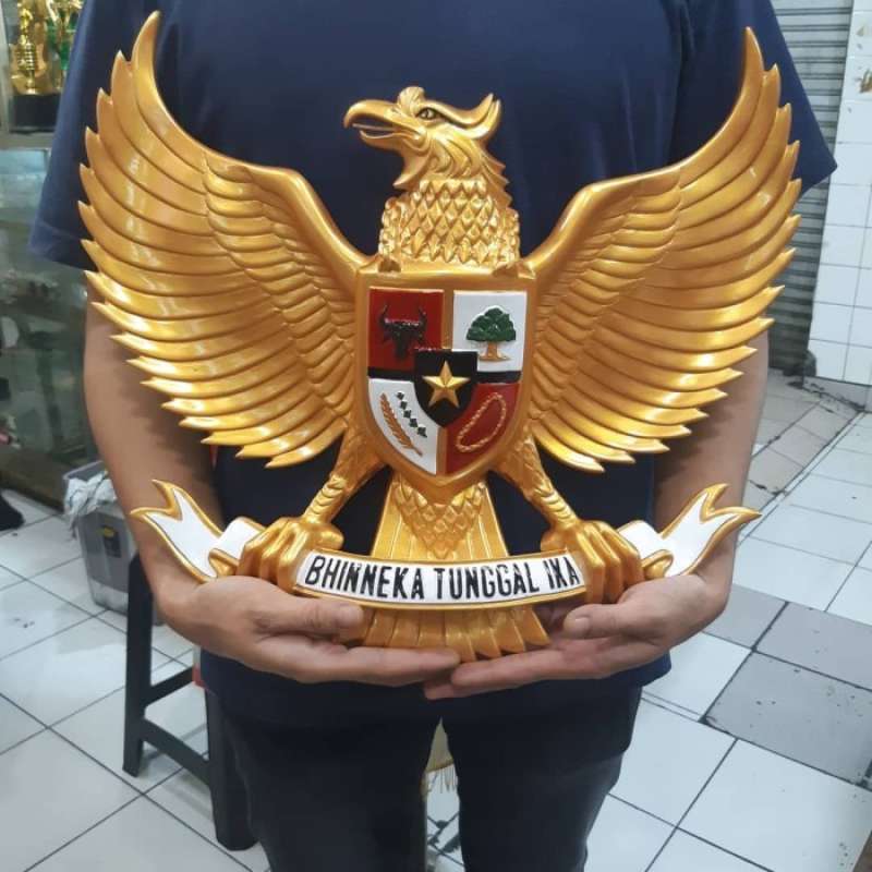 Promo 100% Produk Ori Exclusive Patung Garuda Pancasila Fiber 50cm ...