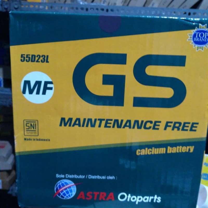 Promo Promo - Aki Mobil / Battery Gs Astra Type Gs Mf 55d23l 12v-60 Ah Khusus Gosend Diskon 50% ...