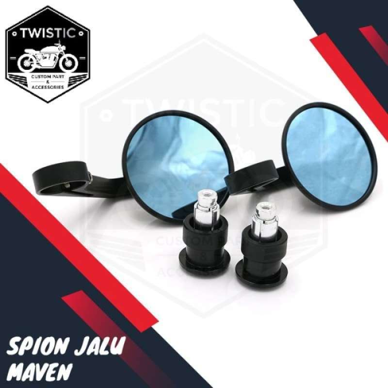 Promo Spion Jalu Motor Maven W175 Xsr Benelli Vespa Harley Bobber Cafe ...