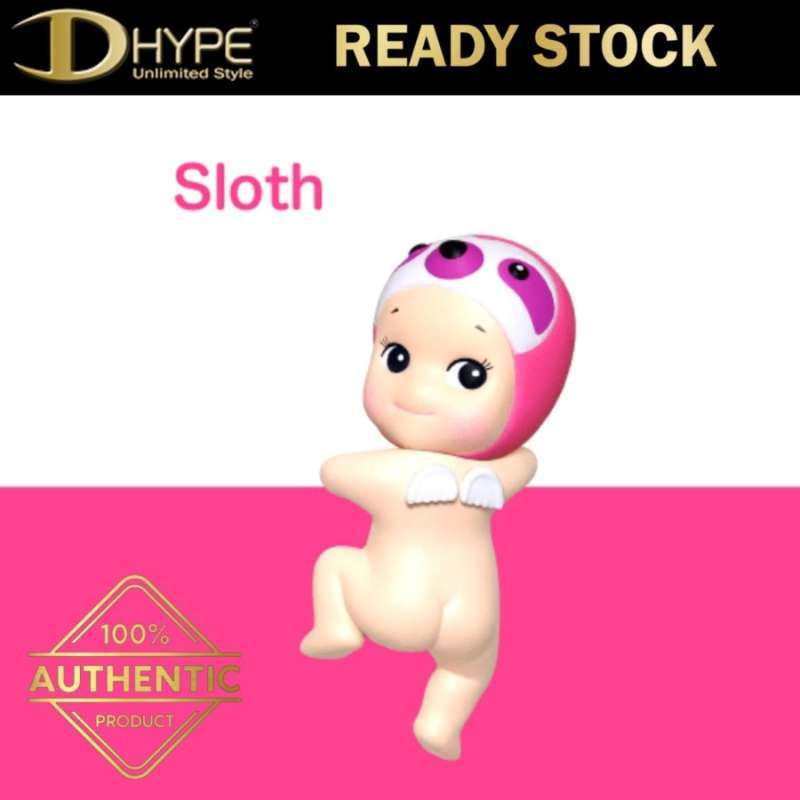 Jual Sonny Angel Hippers Looking Back Series - Sloth 100% Original Di ...