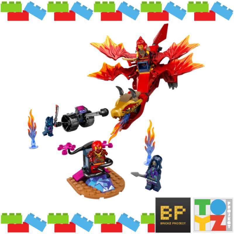 Jual Lego 71815 Ninjago - Kai's Source Dragon Battle Di Seller Toyz ...