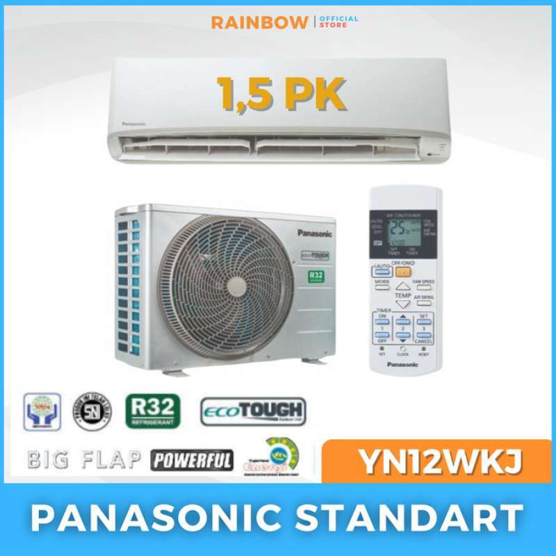 Promo Ac Panasonic 1,5 Pk Cs-yn12wkj Standard R32 Diskon 23% Di Seller Cuanz Store - Meruya ...