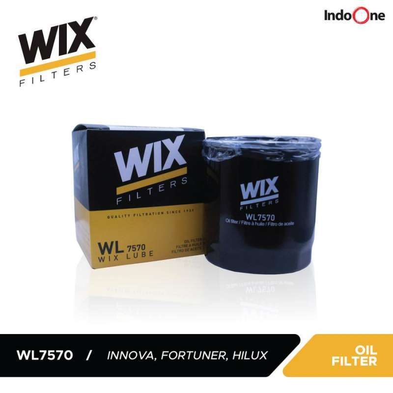 Jual Wix Filters - Filter Oli Toyota Innova, Fortuner, Hilux- Wl7570 Di ...