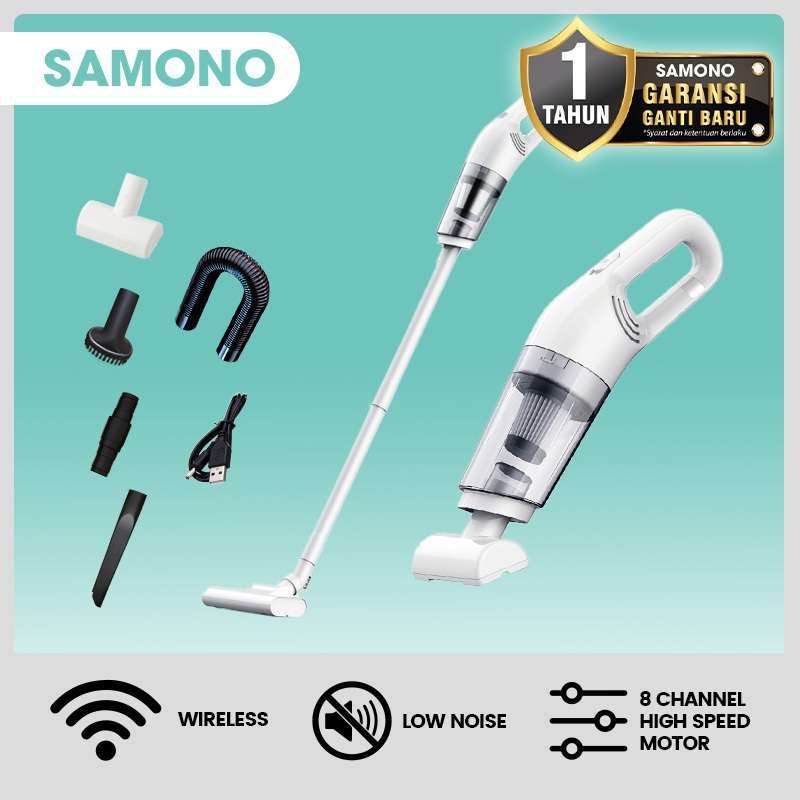 Promo Samono Vacum Cleaner Portable 5 In 1 Daya Hisap Kuat 15.000 Pa ...