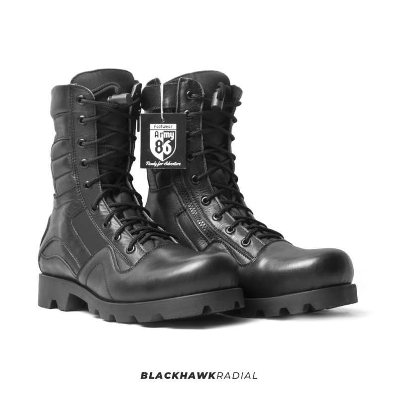 Promo Army86 Sepatu Pdl Black Hawk Original Kulit Sapi Asli Diskon 27% ...
