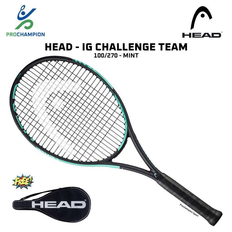Promo New ! Raket Tenis Tennis Head Ig Challenge Team 100 270 Gr Mint ...