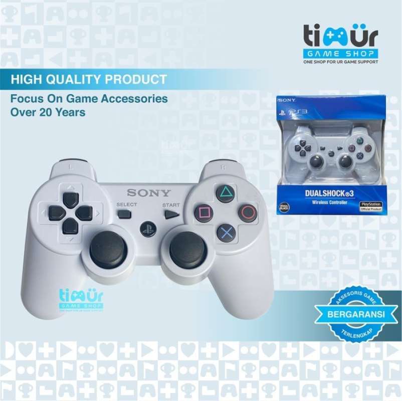 Jual Stik Stick Ps3 Wireless Original Ori Pabrik Warna Putih Di Seller ...