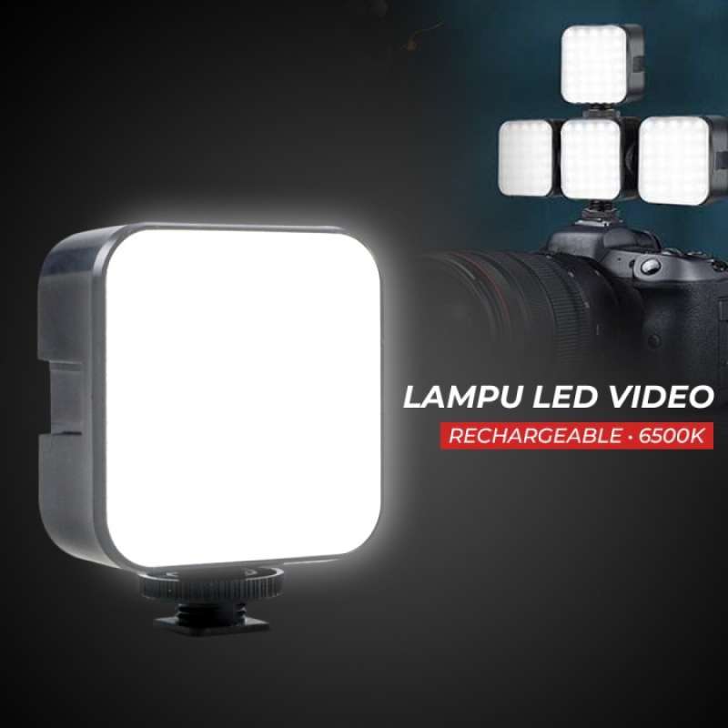Jual Lampu Led Video Light Smartphone Camera Power Baterai Atau Kabel ...