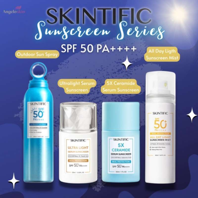 Jual Skintific Sunscreen Series Spf 50 Pa++++ | Outdoor Di Seller Zenin ...