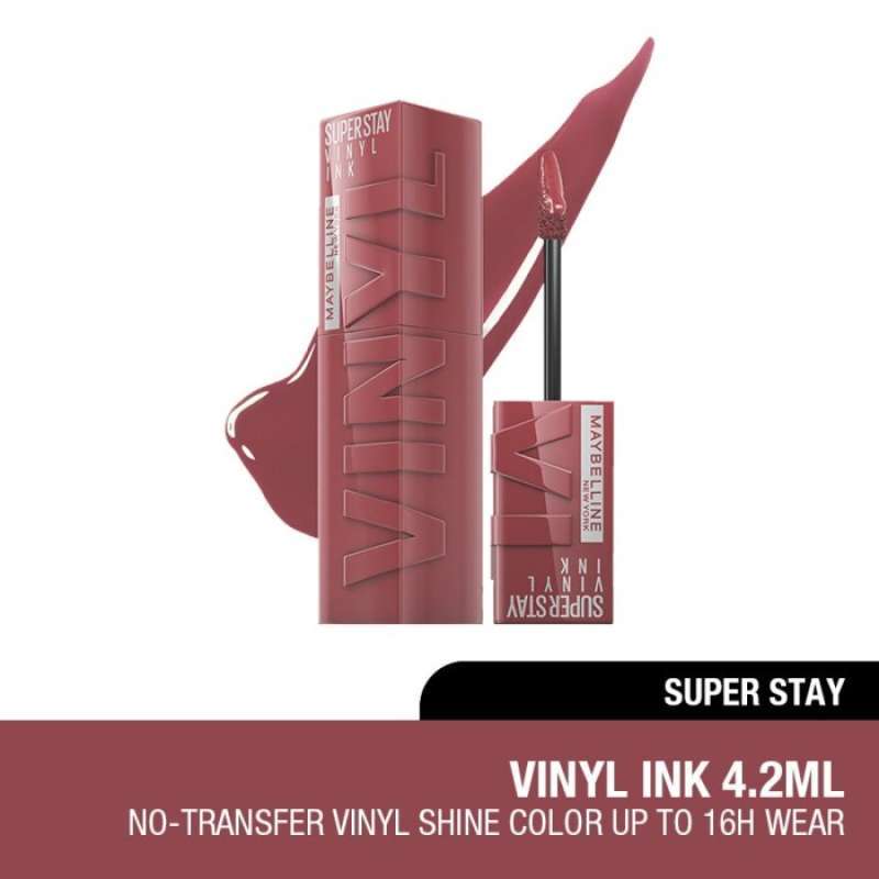Jual Maybelline Superstay Vinyl Ink | Lip Cream Glossy Finish ...