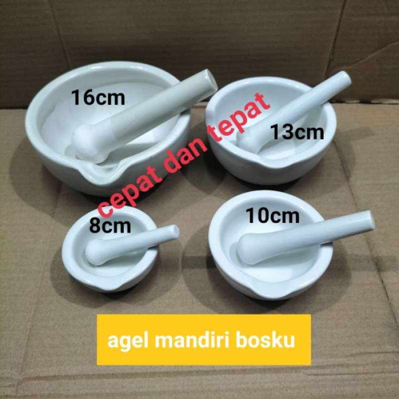 Jual Mortal 10cm/lumpang/penggerus Obat/gerusan Obat/mortil Di Seller ...