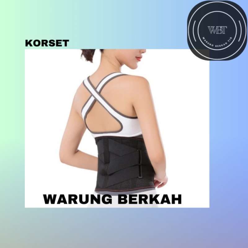Promo Korset Kesehatan Lumbar Penyangga Dua Fungsi Terapi Panas Hnp ...