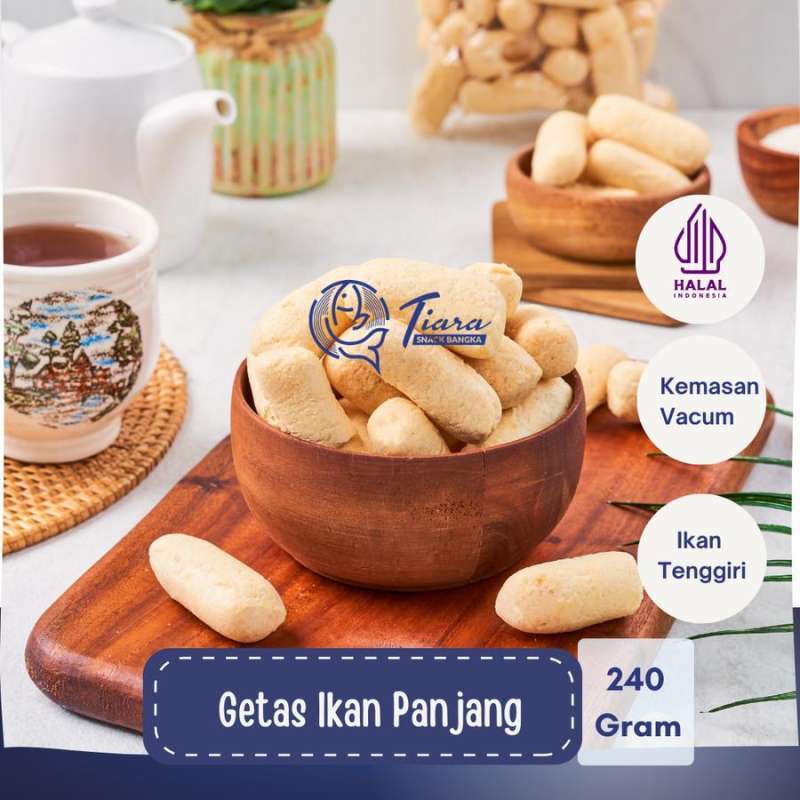 Jual Kerupuk Getas Ikan Tenggiri 250 Gramasli Bangka By Tiara Snack ...