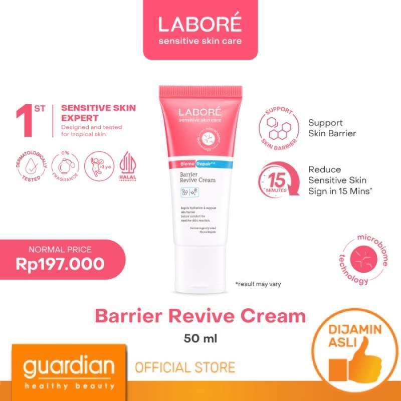 Jual Labore Biome Repair Barrier Revive Cream 50ml Pelembab Kulit ...