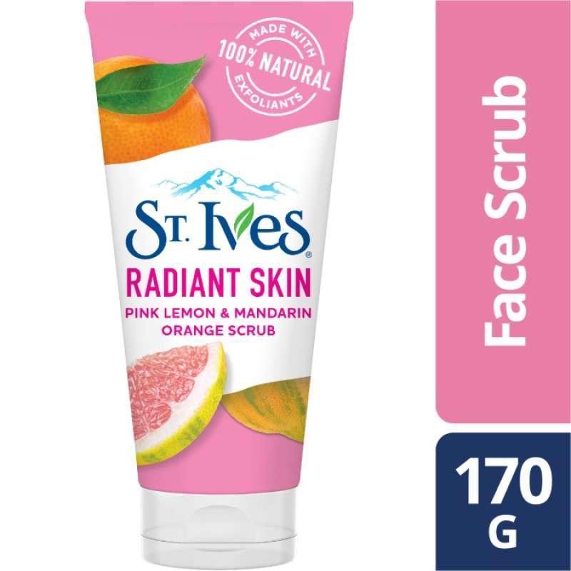 Jual St. Ives Face Scrub Radiant Skin Pink Lemon & Mandarin Orange ...