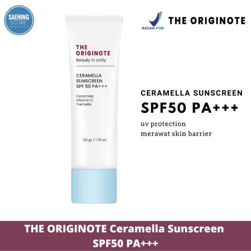 Jual The Originote Ceramella Sunscreen Spf50 Pa+++ Serum Sunscreen Di ...