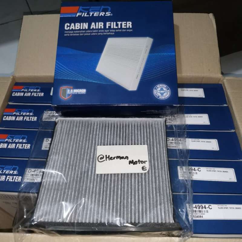 Promo Saringan Filter Ac Ken Carbon-c Pajero Sport Triton Lancer Ex ...