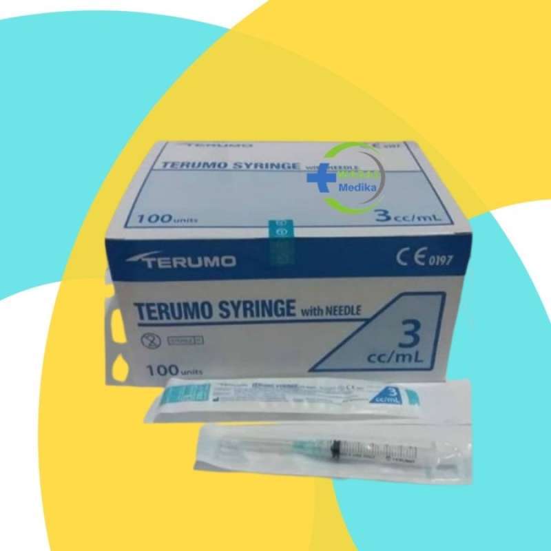 Promo Spuit Syringe Terumo 3 Cc Per Box 100 Pcs / Spuit 3cc Terumo Diskon 33% Di Seller Desa ...