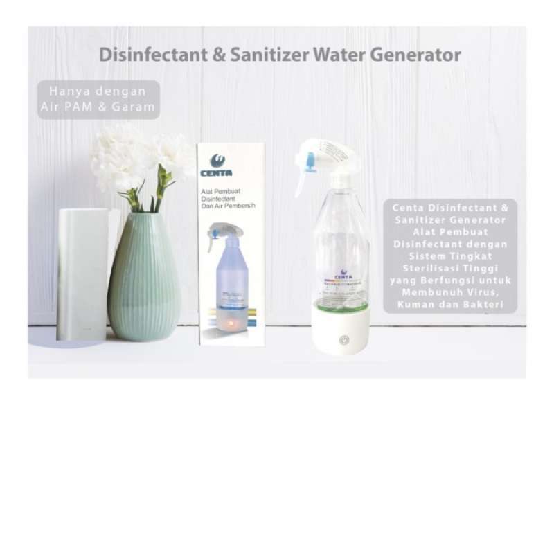Jual Centa Disinfectant & Sanitizer Water Generator Pembuat ...