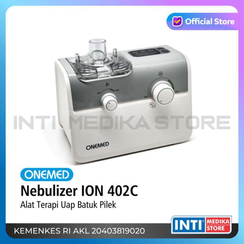 Jual Onemed - Nebulizer Ultrasonic Ion 402c | Alat Terapi Uap Batuk ...