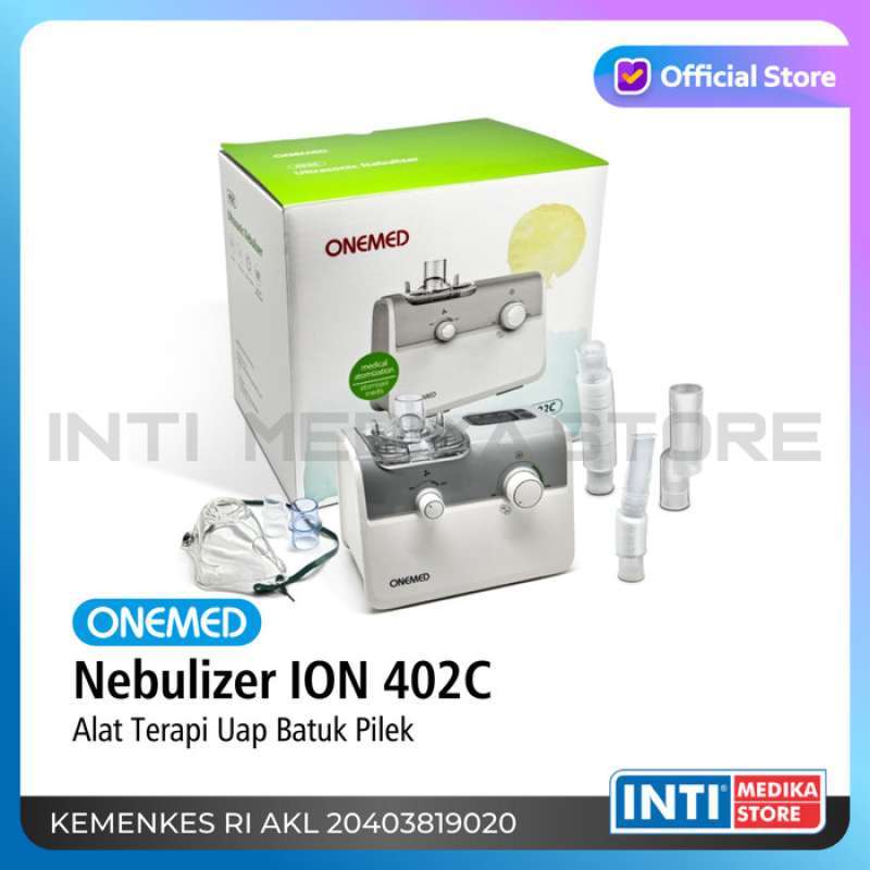 Jual Onemed - Nebulizer Ultrasonic Ion 402c | Alat Terapi Uap Batuk ...