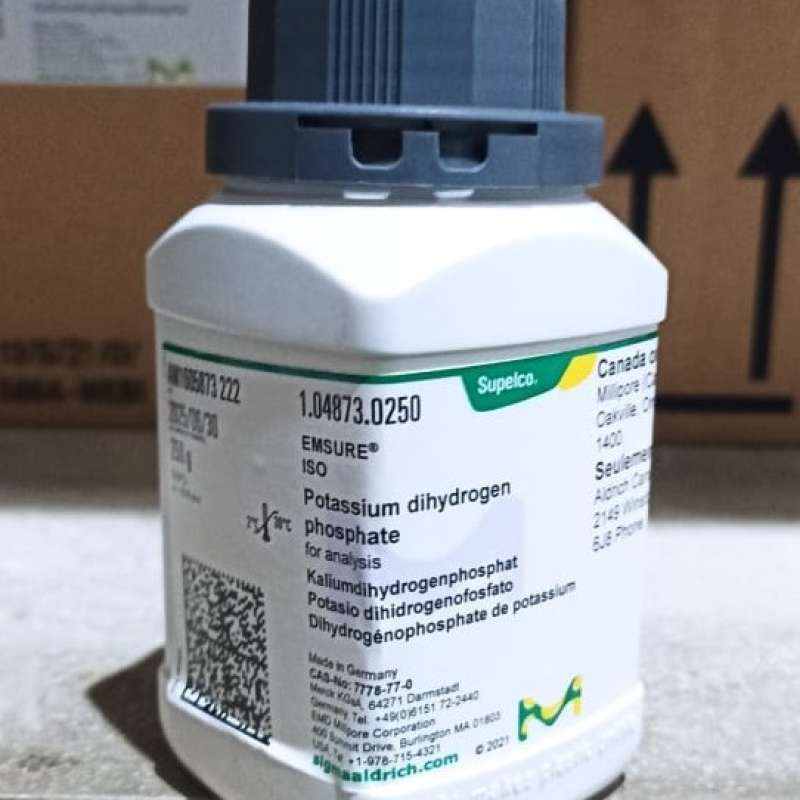 Promo Kalium Dihidrogen Fosfat 250 Gram Merck Kode 1.04873.0250 Diskon ...