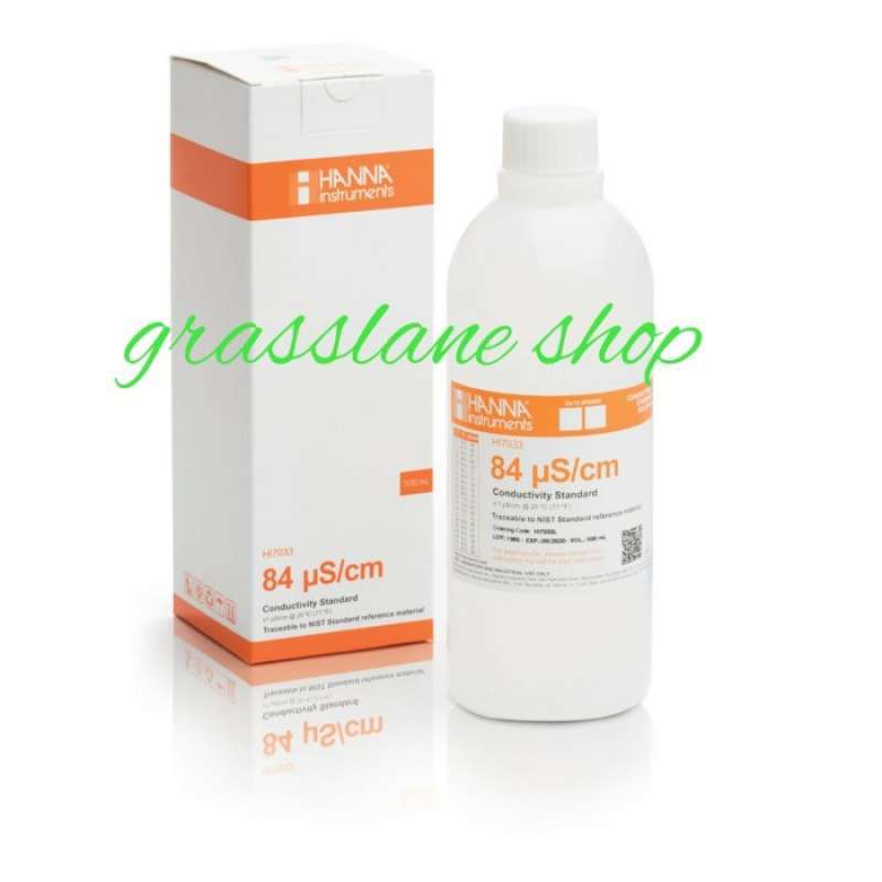 Promo Conductivity Standard Solution 84 Us/cm 500 Ml Hanna Hi 7033l ...