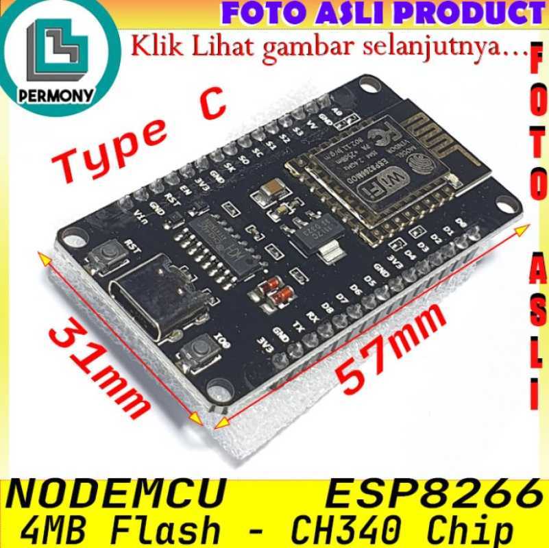 Promo Nodemcu V3 Lua Esp8266 Ch340g Type C Ft232 Diskon 23 Di Seller