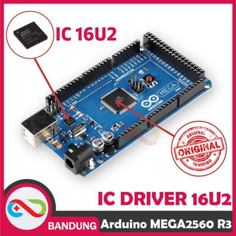 Promo Arduino Mega 2560 R3 Rev3 Atmega2560 16u2 Compatible Board 16mhz ...