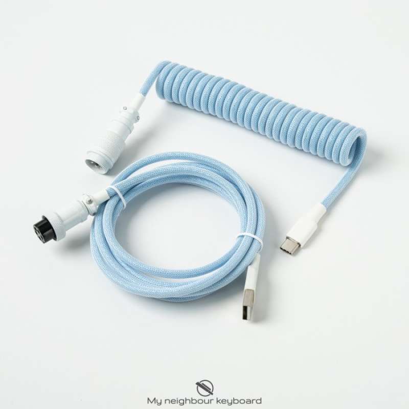 Jual Coiled Cable Type C Aviator - Kabel Mechanical Keyboard By Mynk ...