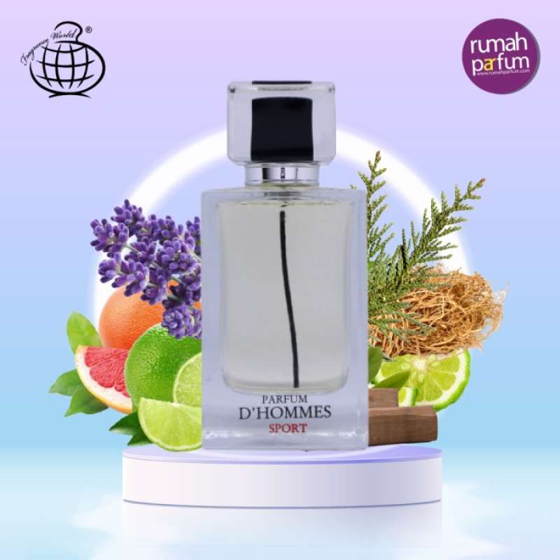 Promo Parfum Pria Fragrance World Parfum D'hommes Sport Man 100 Ml ...